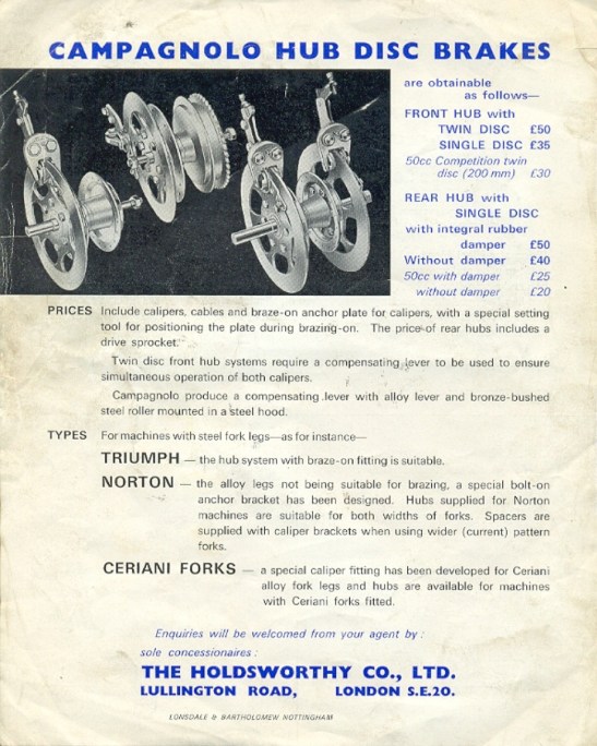 The Brakes – The Egli-Vincent