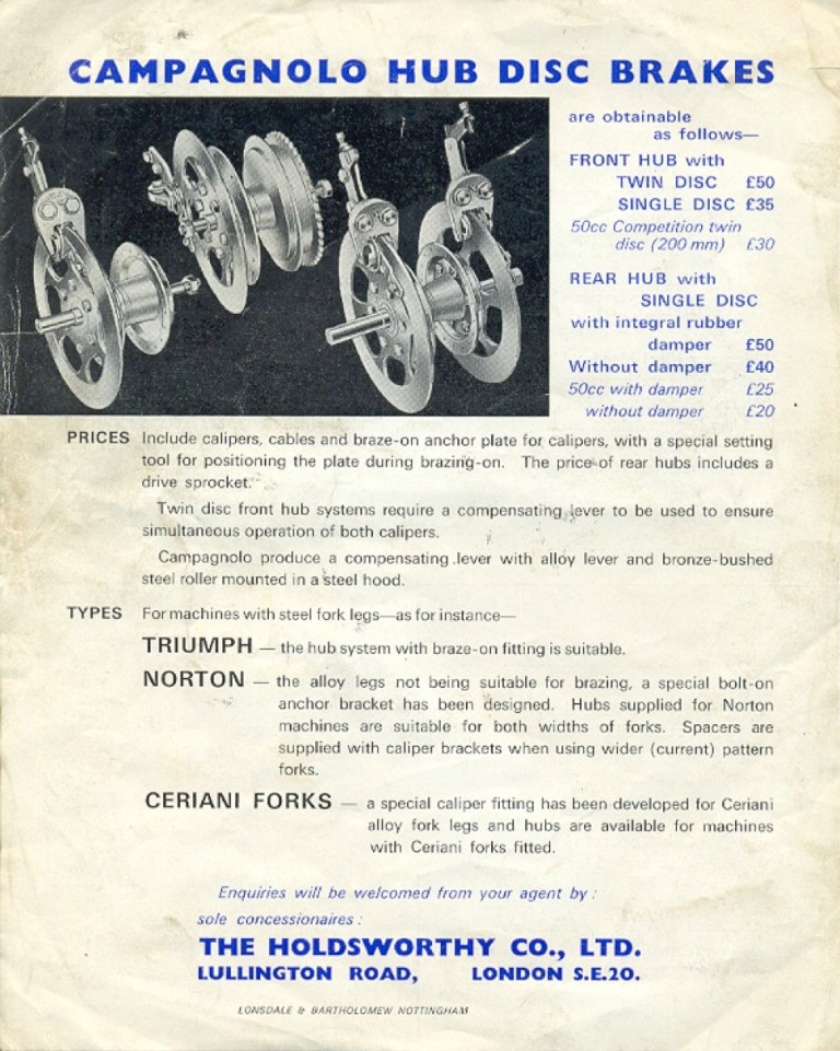 The Brakes – The Egli-Vincent